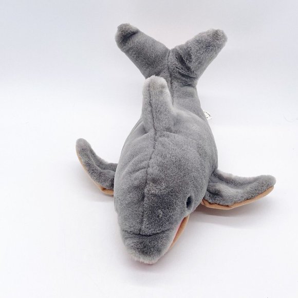 K & M | Toys | Km International Plush Dolphin Hand Puppet Stuffed ...